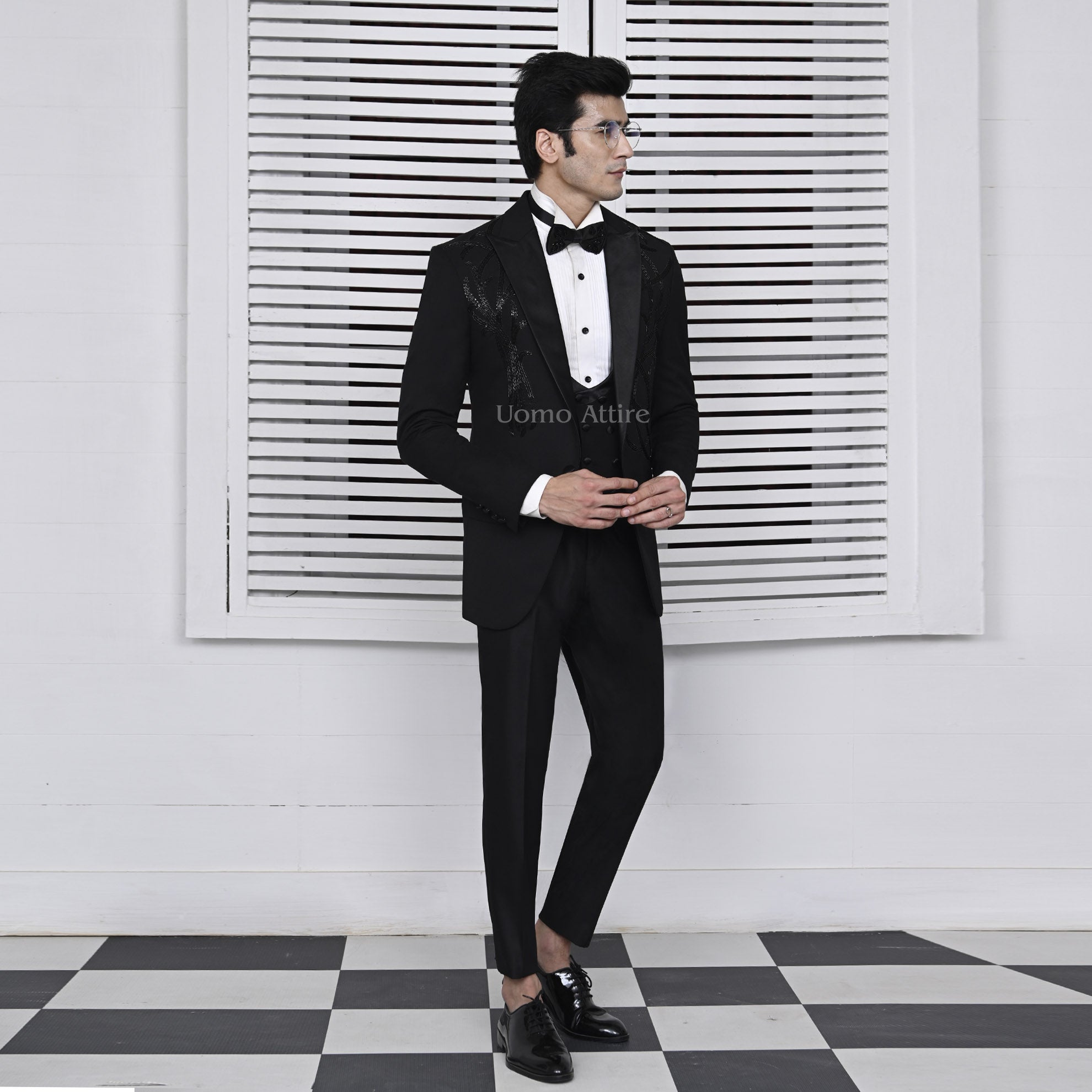Men's Tuxedo Suits – Smart & Stylish Formal Wear – Uomo Attire