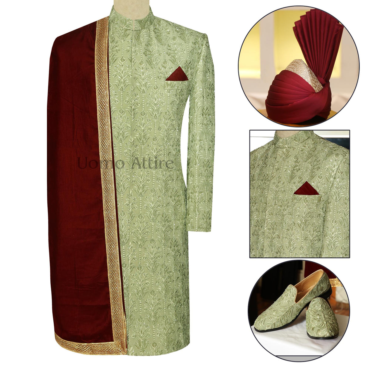 Latest Groom Sherwani Designs for Marriage – Uomo Attire