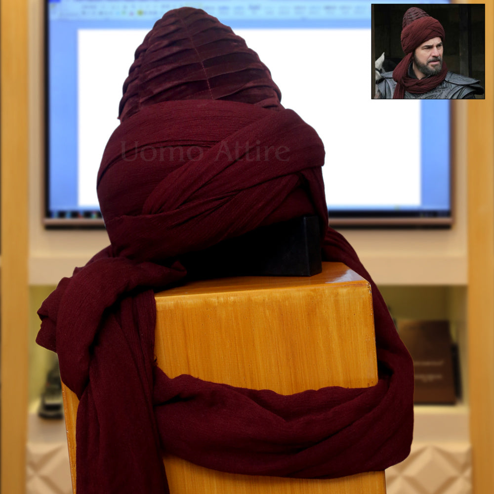 Ertugrul style customized turban – Uomo Attire