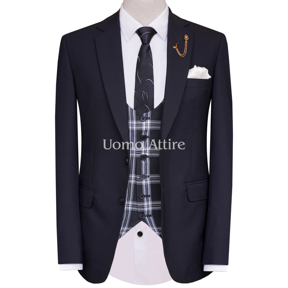 Black Suits For Men | Bespoke Wedding and Formal Wear Black Suits ...